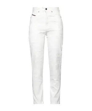 DIESEL® Colored Ripped Skinny Jeans - White