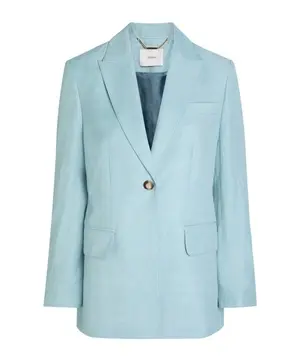 JOSEPH Woven Blazer - Blue