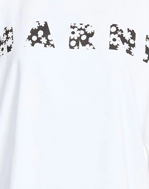 Marni Solid-color Printed T-shirt