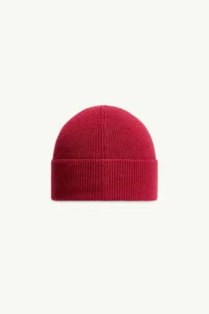 Moncler Logo Wool Beanie