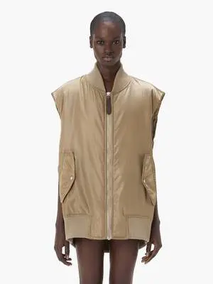 J.W.ANDERSON Sleeveless Bomber Waistcoat