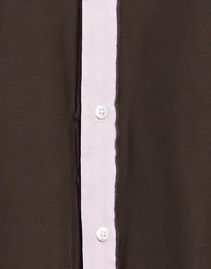 MAISON MARGIELA Color-block Short-sleeve Shirt