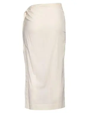 Jacquemus Draped Slit Midi Skirt