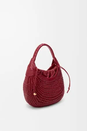 Loewe Diamond Hobo Bag In Calfskin