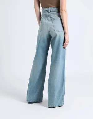 DIESEL® Comfortable Stylish Washed Ripped Mid-rise Straight-leg Jeans