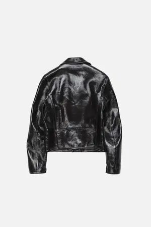 Acne Studios Leather Biker Jacket