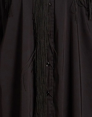 MAISON MARGIELA Fringed Shirt Dress