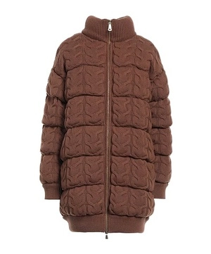 Max Mara Wool Knitted Down Coat