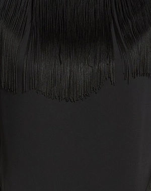 MAISON MARGIELA Round-neck Tasseled Top