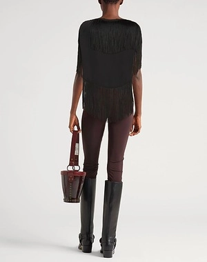 MAISON MARGIELA Round-neck Tasseled Top