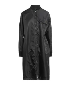 MAISON MARGIELA Single-breasted Long Sleeve Coat - Black
