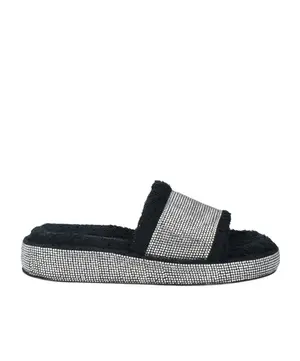 Dolce & Gabbana Plain Colour Sandals - Black