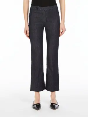 Max Mara Straight Leg Cropped Jeans