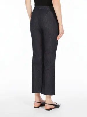 Max Mara Straight Leg Cropped Jeans