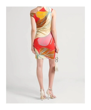 MAXCO. Max&co. Sleeveless Draped Neckline Bodycon Dress