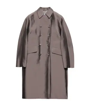 Prada Double-breasted Wool And Silk Coat