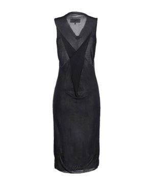 MAISON MARGIELA V-neck Sleeveless Knitted Dress