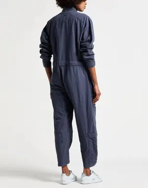 MAISON MARGIELA Solid Color Stretch Long Sleeve Jumpsuit