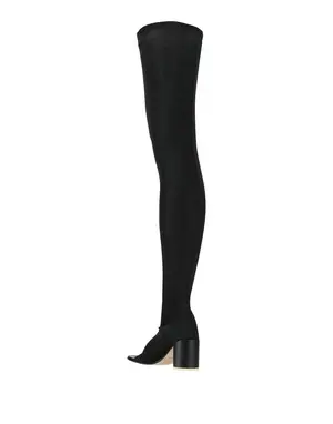 MAISON MARGIELA Solid Color Leather High Boots