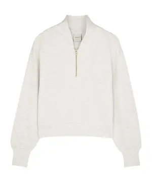 VARLEY Half-zip Stretch-jersey Sweatshirt