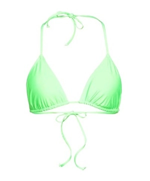 GANNI Triangle Bikini Top - Green