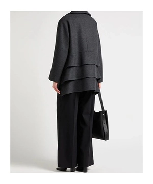 Max Mara Double-breasted Flannel Coat