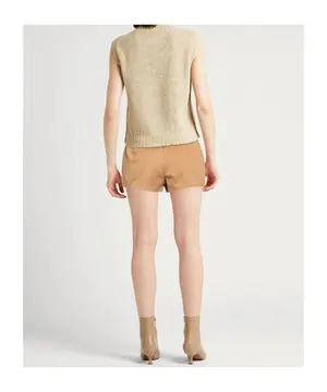 Max Mara Mid Rise Twill Shorts