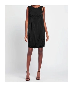 Sportmax Sleeveless Taffeta Dress With Appliqués And Crystals