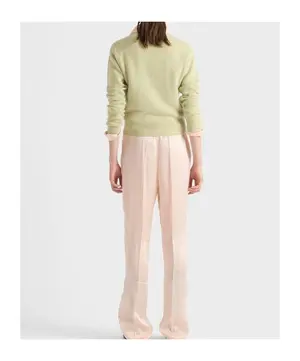 Prada Wool And Cashmere V-neck Sweater