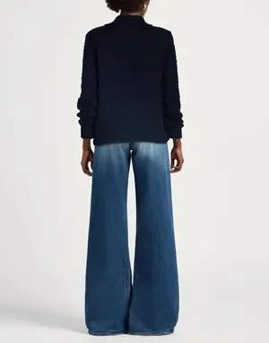 Rag & Bone Solid Color Knit Long-sleeve Coat