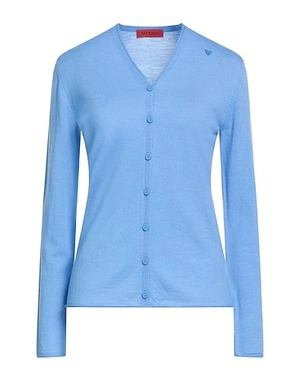 MAXCO. Max&co. Lightweight Wool Knit Cardigan With Embroidered Detail