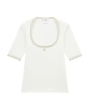 COURREGES Courrèges Holistic Contrast T-shirt