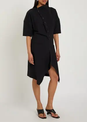 LEMAIRE Asymmetrical Button Dress