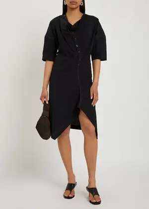 LEMAIRE Asymmetrical Button Dress
