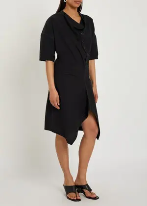 LEMAIRE Asymmetrical Button Dress
