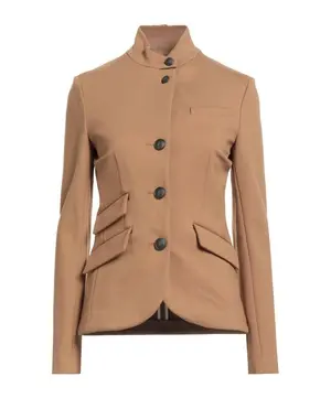 Rag & Bone Slim Fit Stand Collar Blazer - Nude