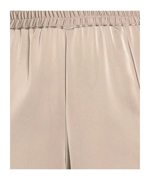 MAXCO. High-waisted Straight-leg Satin Trousers