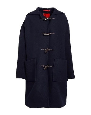 MAXCO. Wool Duffle Coat With Toggle Fastenings
