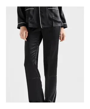 Prada Vintage-look Satin Pajamas