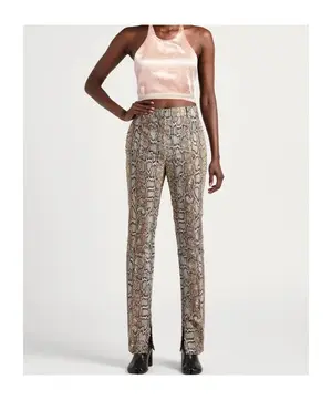 Sportmax Halter Neck Vest With Crystal Embellishments