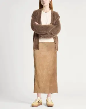 Marni Suede Pencil Skirt