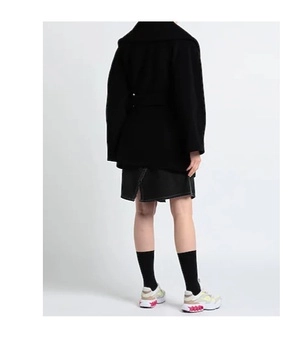 Balenciaga Double-breasted Short Coat