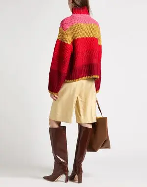 Farm Rio Striped Polo Neck