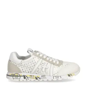 Premiata Logo Low-top Sneakers - White