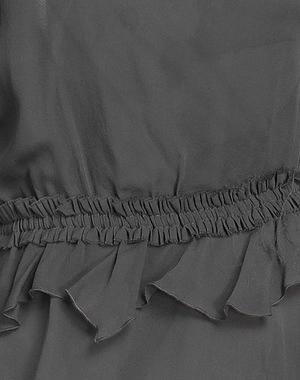 DIESEL® One-shoulder Chiffon Top With Tiered Ruffles