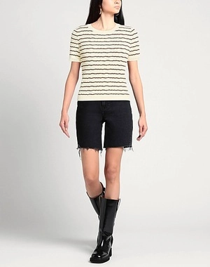 Rag & Bone Striped Knitted Short-sleeved Shirt