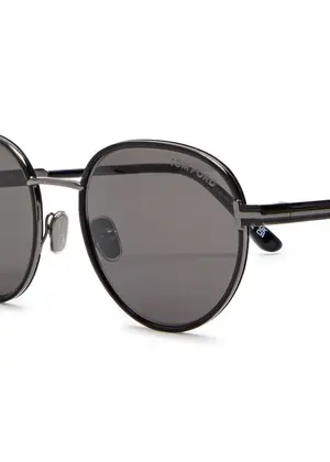 TOM FORD Round-frame Sunglasses