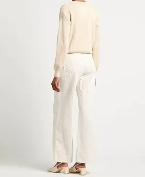 Brunello Cucinelli Crew Neck Long Sleeve Sweater