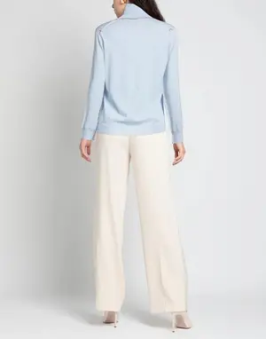 MAISON MARGIELA Solid Color Wool Turtleneck Knit Sweater
