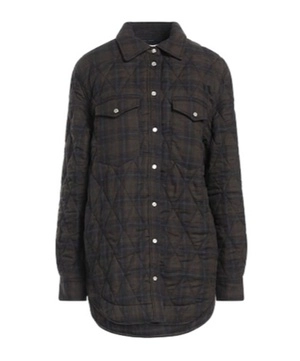 Isabel Marant Étoile Checked Padded Overshirt